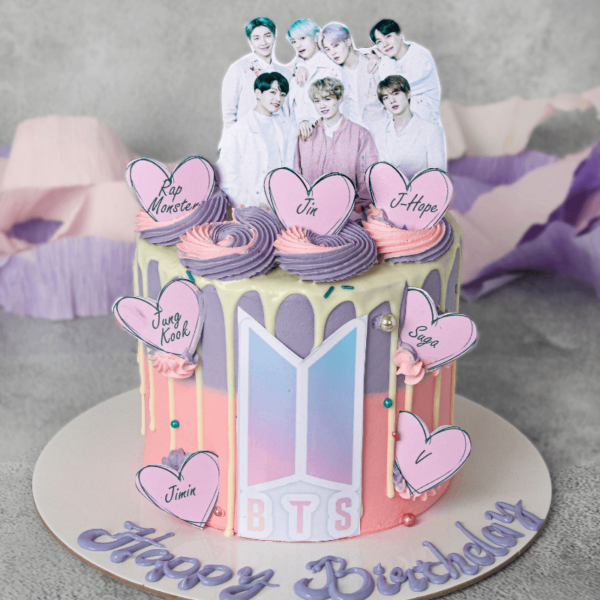 Celebrate With A BTS Cake Order From Isfahan Sweets