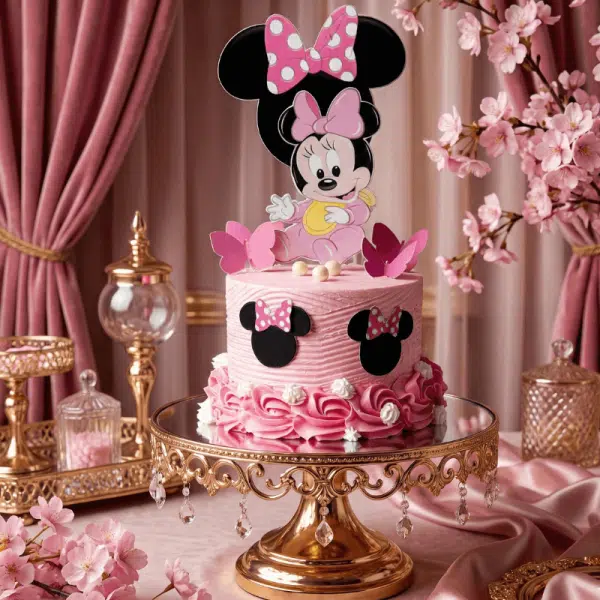 Adorable Mini Mouse Cake | Perfect for Magical Celebrations