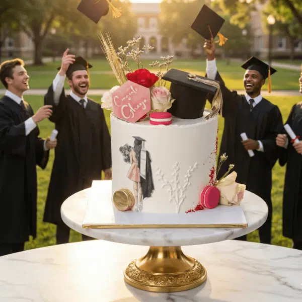 Celebrate Achievement with our Graduation Elegant Cake