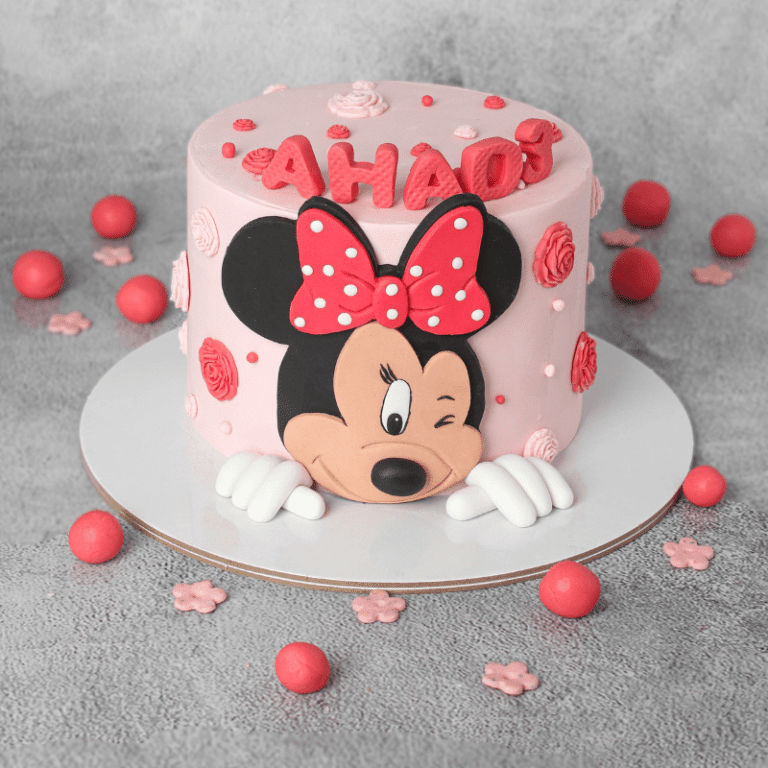 Charming Mini Mouse Girl Cake | Order from Isfahan Sweets