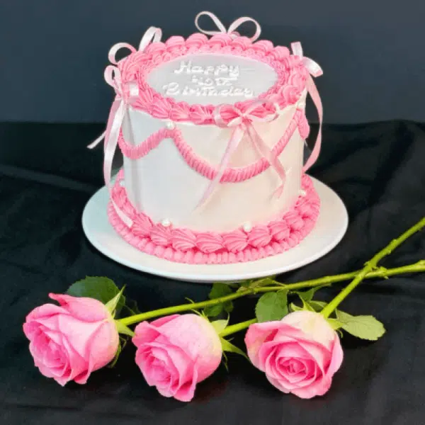Vintage Retro Cake | Classic Retro Party Cake