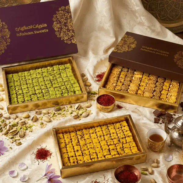 Isfahan Sweet Trio Box | 3 Delicious Sweet Boxes at 10 Rials